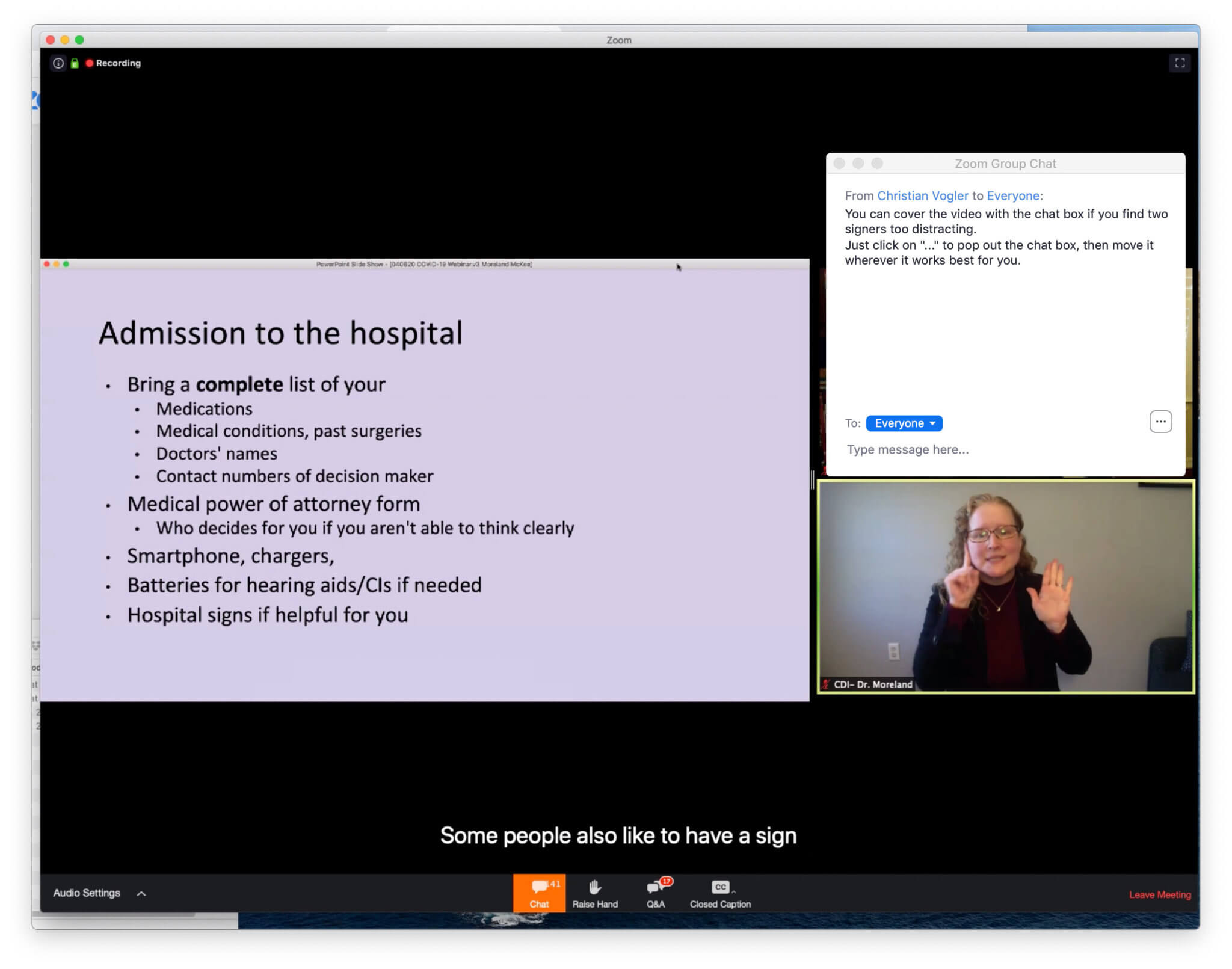 Accessible Webinars for Deaf and Hard of Hearing People - Deaf/Hard of ...